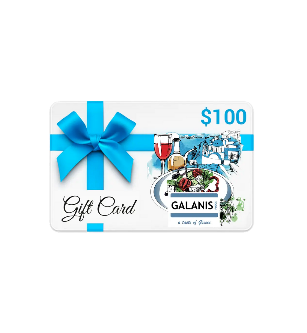 $100 Gift Card – Galanis Foods
