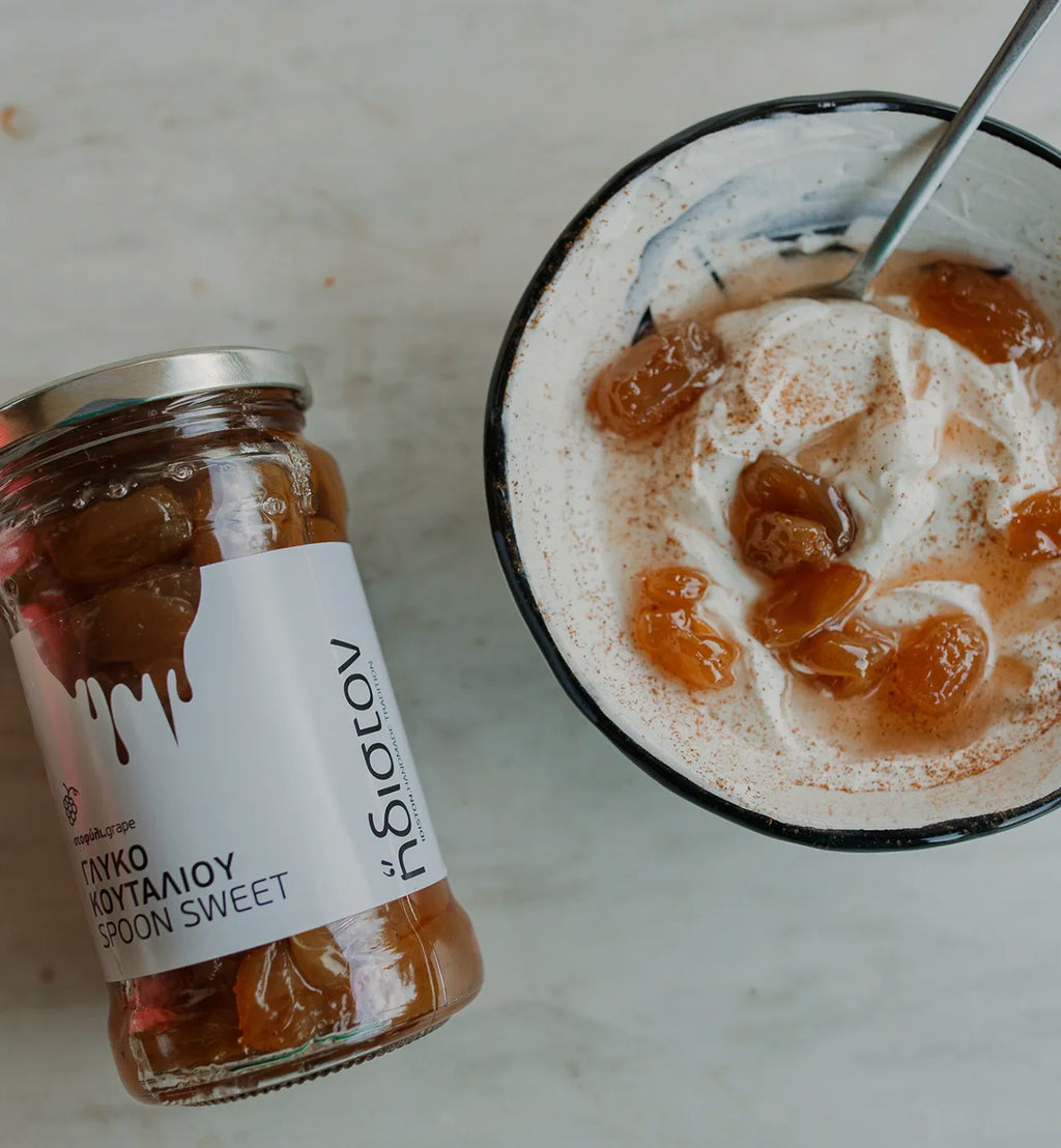 Grape Spoon Sweet 380g – Galanis Foods