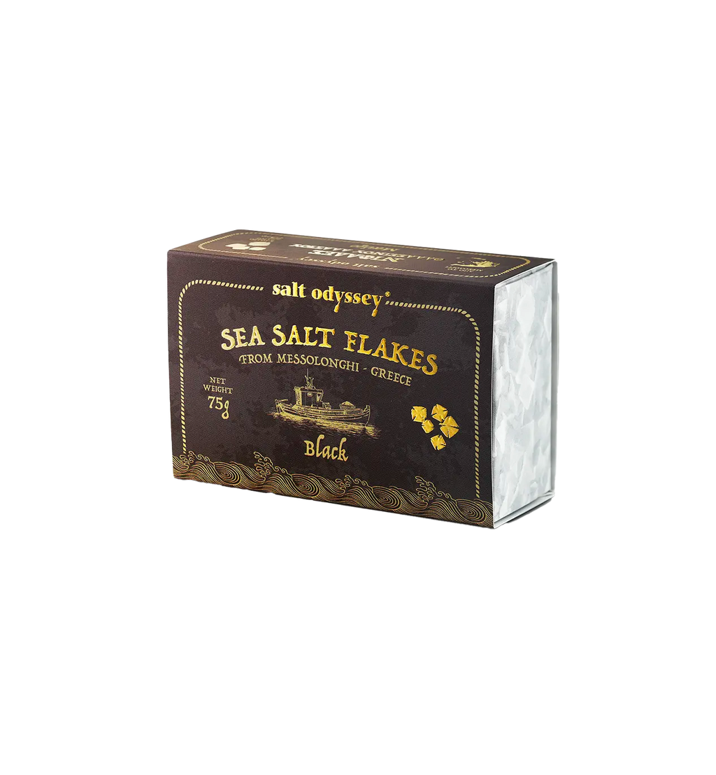 Black Sea Salt Flakes 75g – Galanis Foods