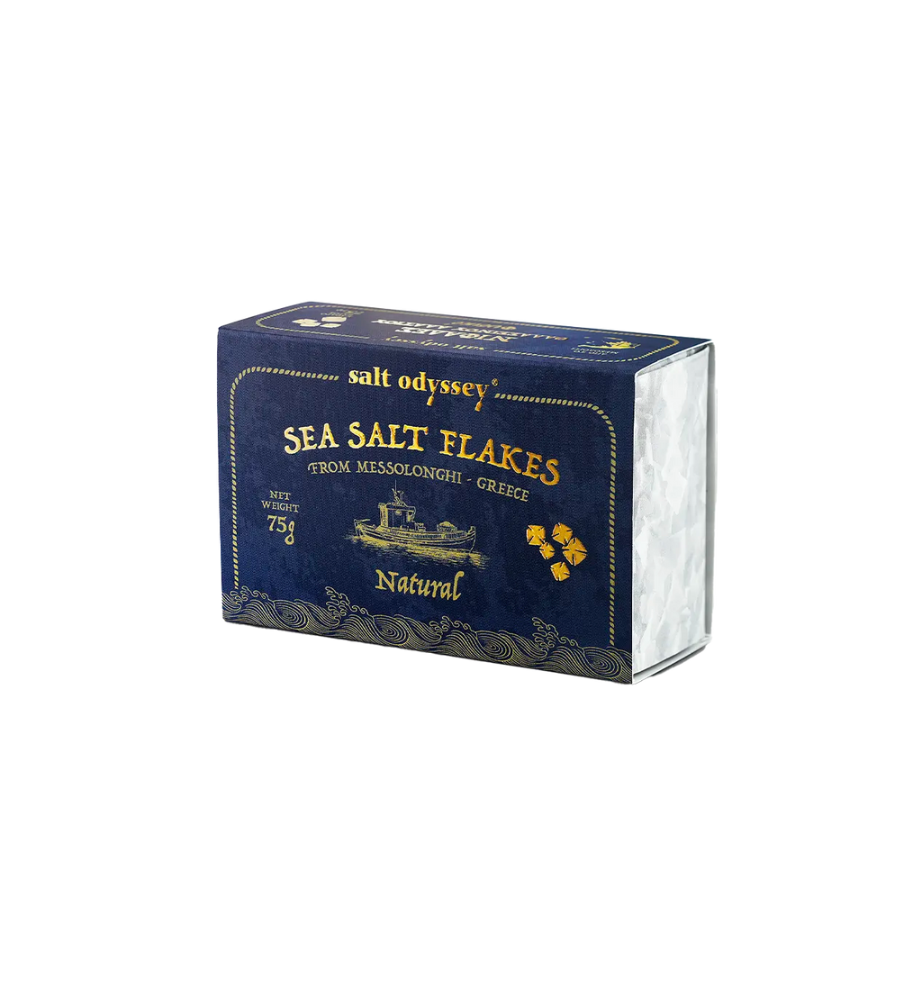 Natural Sea Salt Flakes 75g – Galanis Foods